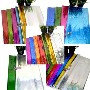 Jual Kertas Kado Hologram Mengkilap 3D Plastik Kilap Motif (5pcs) tipe ...