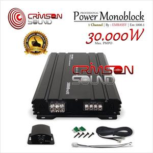Jual POWER MONOBLOCK CLASS D EMBASSY EM-1000.1 Channel - Kota Bekasi ...