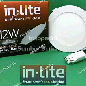 Jual LED Panel Inlite 12W 12 W 12 Watt Downlight IN-lite INPS626R ...