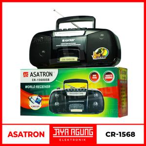 Jual New Radio Jadul Kaset Pita Tape Asatron Cr 1568 1569 Usb Sd Mp3 ...