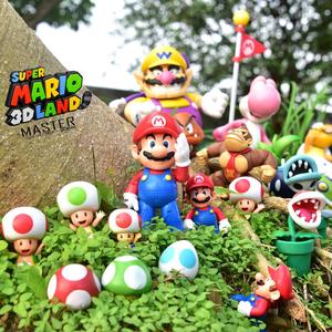 Jual 18pcs Super Mario Mainan Mario Luigi Odyssey Figure Mario Bros ...