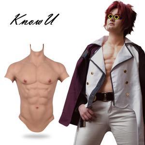 Jual PREORDER Upgrade Warna Baru Cosplay Setelan Pria Otot Perut Palsu ...