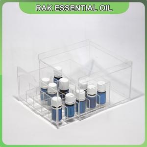 Jual Rak Essential Oil Model Laci Bahan Acrylic Isi 25 - Clear - Clear ...
