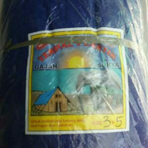 Jual terpal plastik plastic 3 kali 5 meter tutup tebal atap tenda bak ...