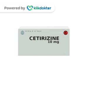 Jual Cetirizine 10mg 10 Tablet Generik - Kota Bekasi - Apotek Indah ...