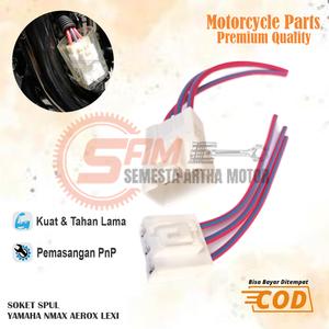 Jual Soket Kabel Spull Spul Set Yamaha Aerox Nmax 155 Lexi Freego New ...
