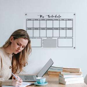 Jual Kalender Akrilik DK Untuk Dinding 8 "x12" 12 "x16" Kalender ...