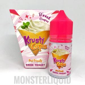 Jual PODS KRUSTY CREPES V3 GREEK YOGURT 15MG 30ML ORIGINAL - Kab ...