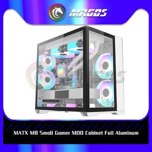 Jual T90 Itx Case Panoramic Water Cooling Side Transparent Portable ...