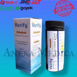 Jual Verify 10 parameter urinalysis reagent strip test urin 10 PE ...