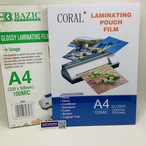 Jual Plastik Laminating Ukuran A4 Berbagai Merk - Bazic - Kota Surabaya - epsonter | Tokopedia