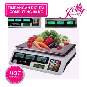 Jual Timbangan Digital Computing Scale 40Kg Double Display Timbangan ...