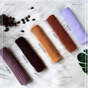 Jual BANDANA CIPUT RAJUT PREMIUM BEST SELLER 1 WARNA DAN 2 WARNA ...