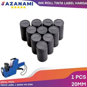 Jual gsa ink roller tinta label harga tinta hitam price label 5500 ...