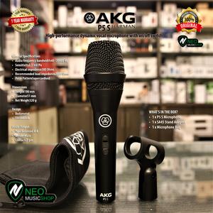Jual AKG P5 S High-performance Dynamic vocal microphone with onoff Switch - Kota Surabaya ...