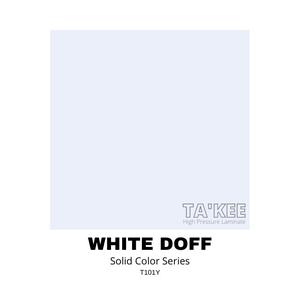 Jual TA'KEE HPL - White Doff - Solid Color Series - XH1001 - Jakarta ...