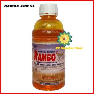 Jual RAMBO GOLD 480 SL 500 mL 1 LITER HERBISIDA PEMBASMI RUMPUT GULMA ...