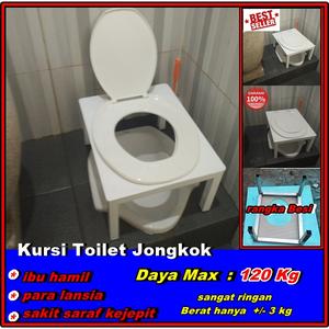 Jual Kursi Toilet Jongkok Portable Ringan kuat Dan Tahan Korosi Hacco ...