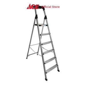Jual Ready !!! Ace - Krisbow Tangga Aluminium Dengan Handle 6 Step ...