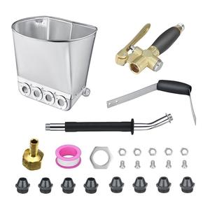 Jual Wall Mortar Sprayer Wall Stucco Shovel Hopper Ladle Cement Mortar ...