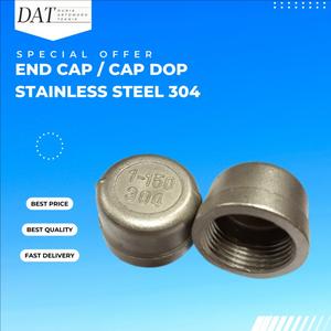 Jual 3/8" End Cap / Cap Dop Penutup Drat Stainless Steel 3/8 Inch ...