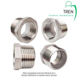 Jual 1" x 1/2" VLOCK VLOK RING BUSHING STAINLESS SUS304 1 x 1/2 ...