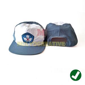 Jual Topi SMA SMK Topi Sekolah Logo Tut Wuri Warna Biru Atribut Sekolah ...
