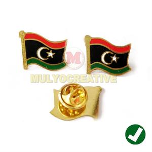 Jual Pin Bendera Negara Libya Pin Bros Bendera Libya Flag Pin Libya ...