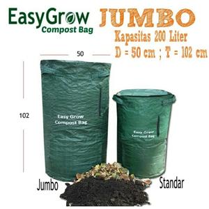 Jual Promo Easy Grow Compost Bag Jumbo 200 Liter - Standar - Kota ...