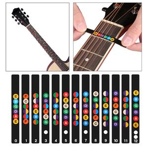 Jual TPP Gitar Fretboard Catatan Decal Finger Dewan Musical Skala ...