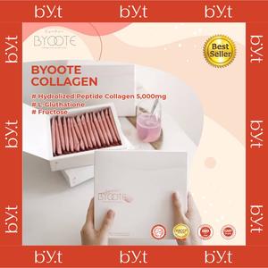 Jual Byoote Collagen 1 Box 16 Sachet Original Hydrolized Collagen ...