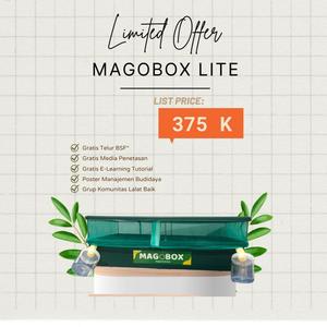 Jual Magobox LITE Maggot In The Box Paket Lengkap Budidaya Maggot di ...