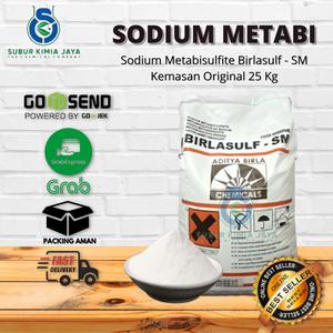 Promo Sodium Metabisulfit 25 KG GOJEK / SMS / Sodium Metabisulphite ...