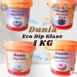 Jual DUNIA ECO DIP GLAZE UKURAN KEMASAN EMBER PAIL PIL 1KG 1 KG KILO ...