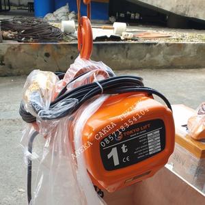 Jual Electric chain hoist JAPAN 1 ton x 8 meter TOKYO LIFT 380volt Best ...