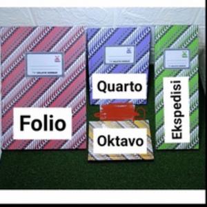 Jual BUKU FOLIO garis HARD COVER 100 Lembar / buku expedisi / buku ...