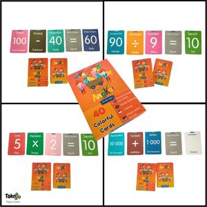 Jual Kartu Flashcards Angka Number Kartu Edukasi Berhitung Mainan Anak ...