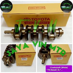 Jual crankshaft kruk as ker as kijang 7k diesel 2L original asli - Kota ...