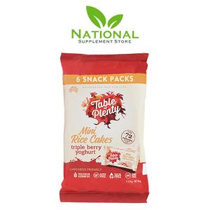 Jual Table Of Plenty Snackpack Mini Rice Cake Triple Berry Yogurt 6 pk ...
