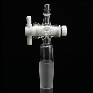 Jual HP 24/40 3-Way Glass Vacuum Flow Control Adapter with PTFE ...