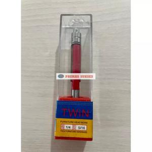 Jual nauma mart Mata Router 8MM Straight Trimmer Bit Roda Double ...