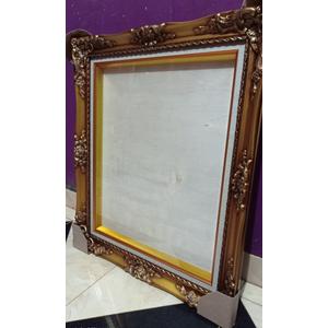 Jual Bingkai Ukir Frame Foto Elegan Mewah Ukuran 50x60 (24 R) 3D Kayu ...