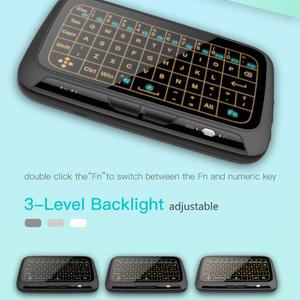Jual Portable Wireless Keyboard with Full Touchpad Backlit Air Mouse ...