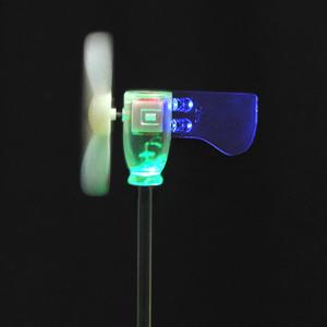 Jual HP Vertical DIY Project Turbines LED Windmill Small DC Motor Wind ...