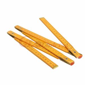 Jual 1Pcs Measuring Tools 200Cm Wooden Yard Stick Folding Ruler - Kota ...