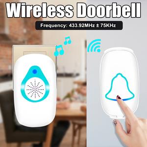 Jual TPP Smart Wireless Doorbell Plug & Play Door Bell Kit Plug-in ...