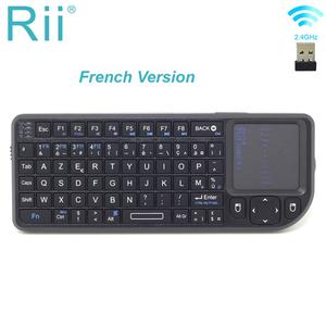 Jual Original Rii Mini X1 French(Azerty) Mini 2.4GHz Wireless Keyboard ...