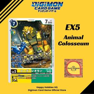 Jual Digimon Card Game EX5-032 Loaderleomon Rare - Kota Surabaya ...