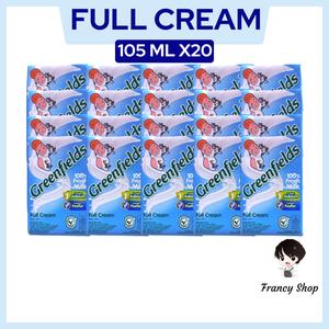 Jual Paket Murah Susu Cair UHT Greenfields Full Cream Milk 105 ml x20 Pcs - Kota Surabaya ...