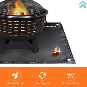 Jual Tomshoo Under Grill Mat Fire Pit Deck Teras Alas Bara Tahan Api ...